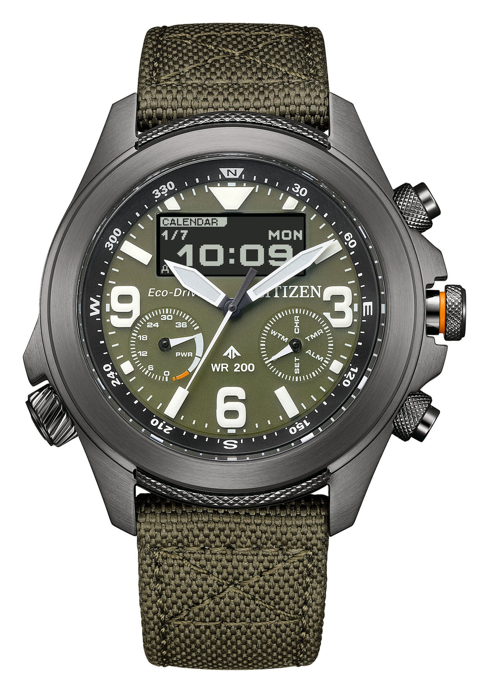 Citizen - JV1005-02W -Eco drive Pro Master Watch For Men – Nizam Watch ...