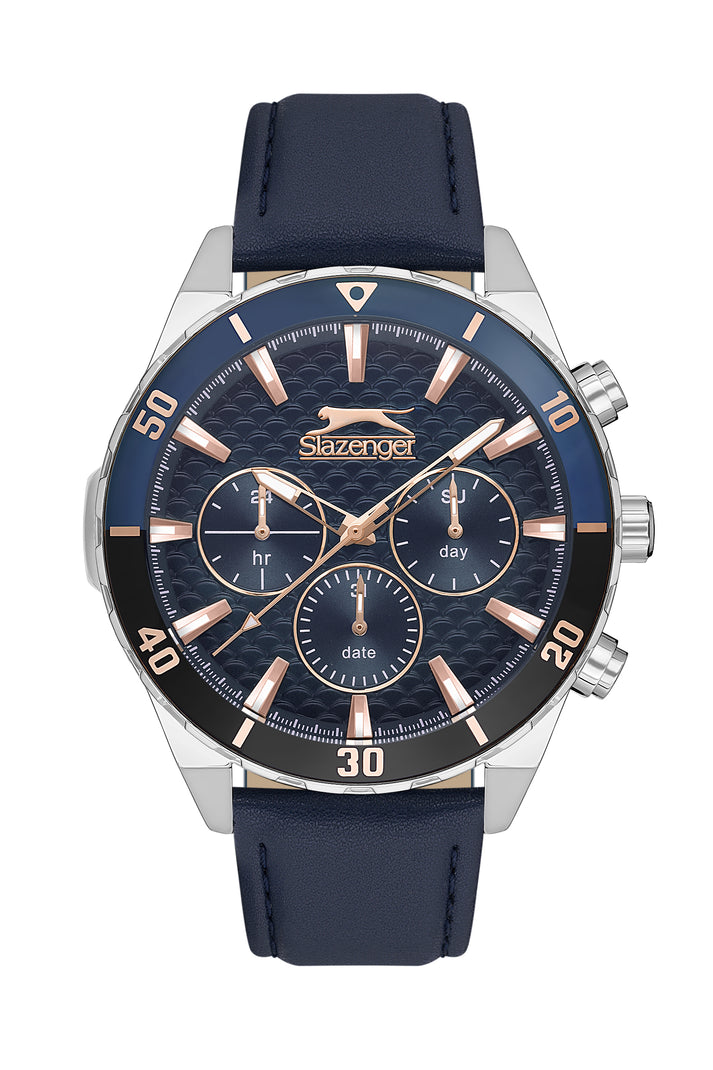 Slazenger - SL.9.2237.2.02 - Quartz Male Blue Dial Watch – Nizam Watch ...